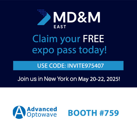 MD&M East 2025 - Advanced Optowave
